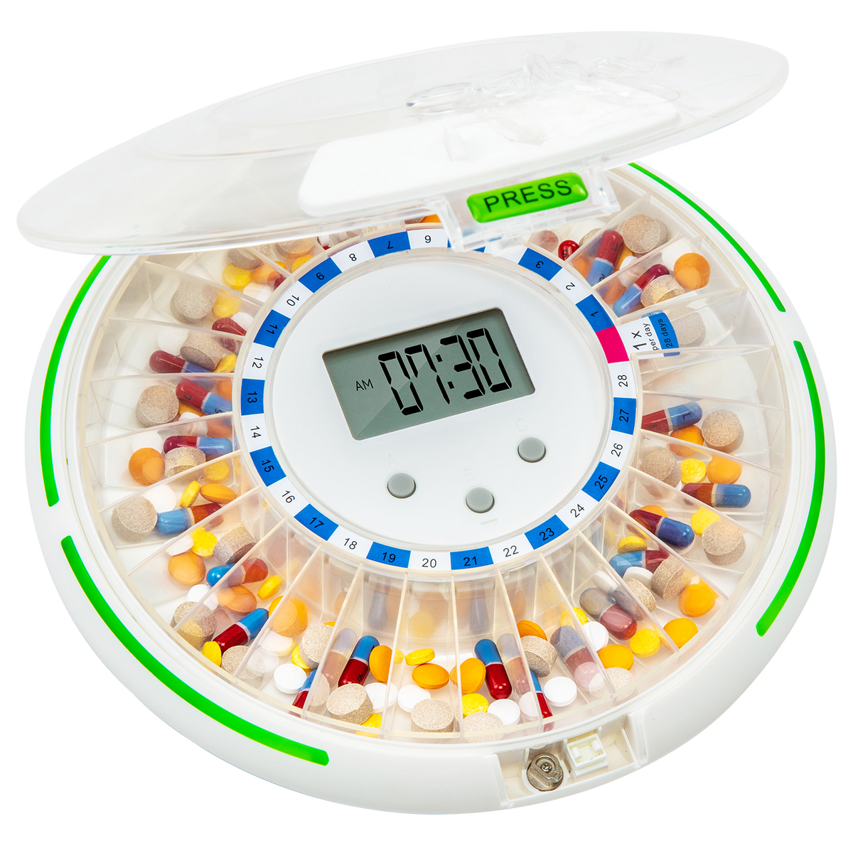Automatic Pill Dispenser with Bluetooth® – LiveFine