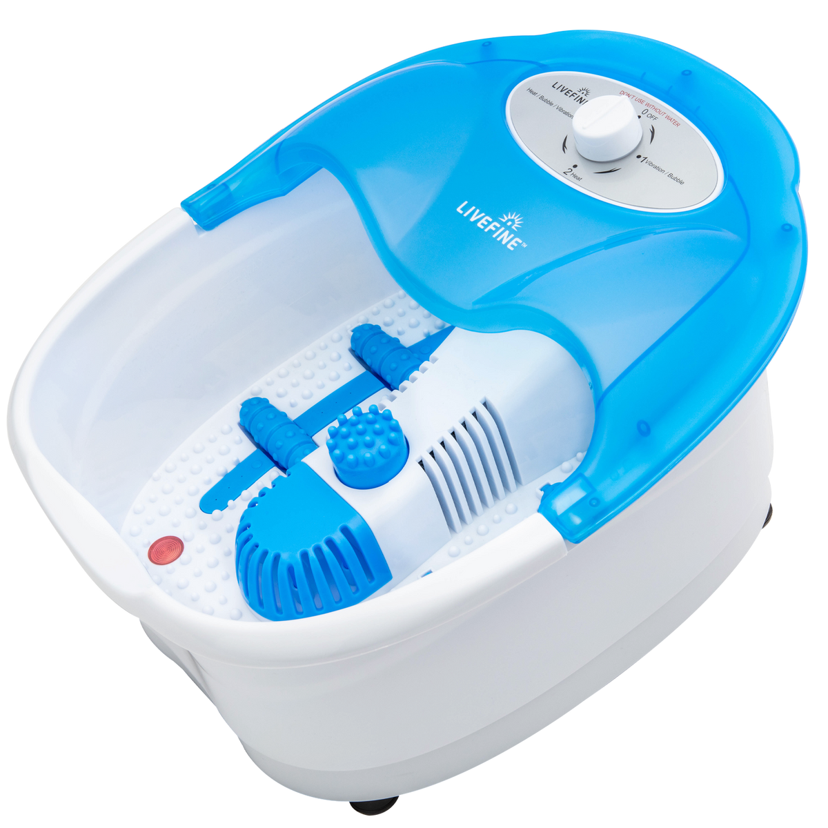 Small Portable Foot Spa with Acupressure Nodules – LiveFine